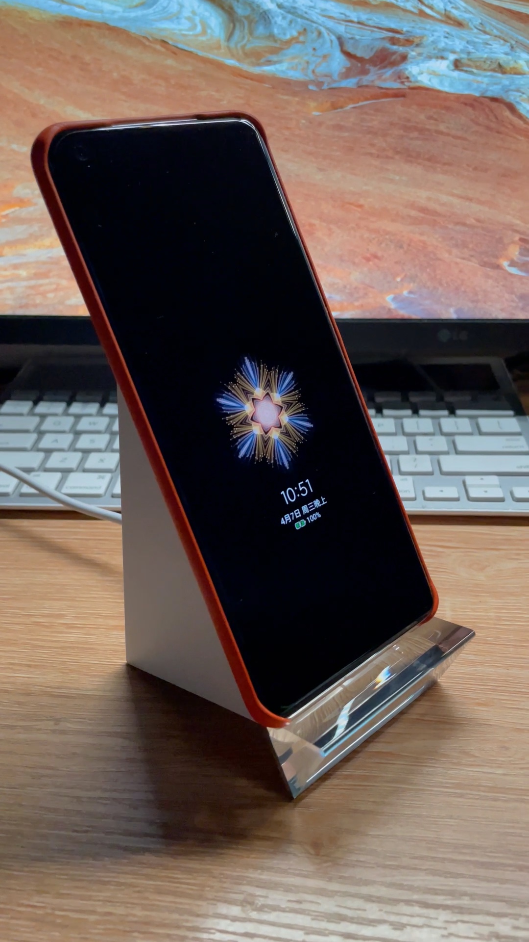 小米80w无线充电器充满电后自动停止风扇