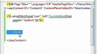 Aspnet Mvc教程16表单生成及Post传值