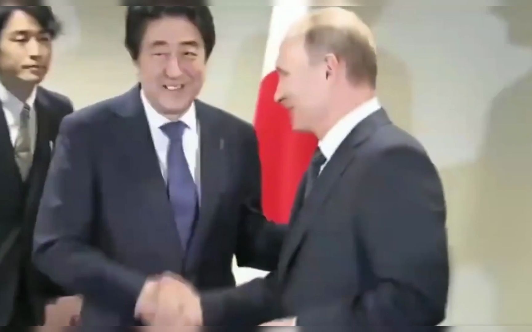 各国领导人会见普京,安倍一路小跑,特朗普仿佛见到了亲人