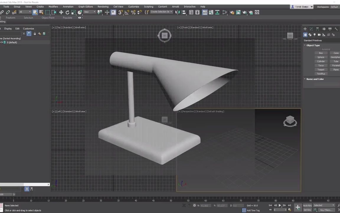 3DMax 教学:3ds Max 入门 - 第 4 课 - 标准基本体