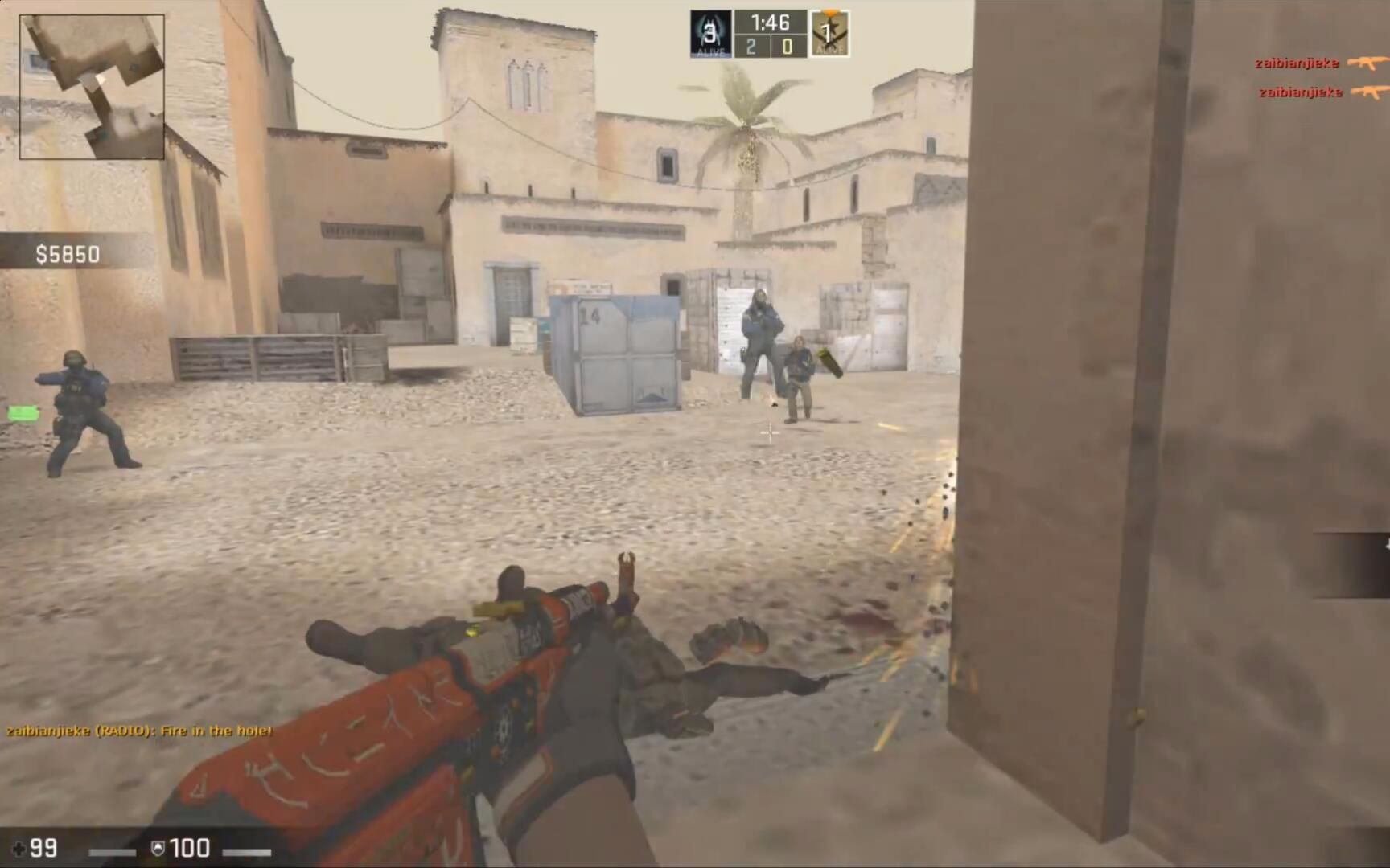 国外大神把1.6改造成CSGO 以假乱真 步枪扫射压枪秀