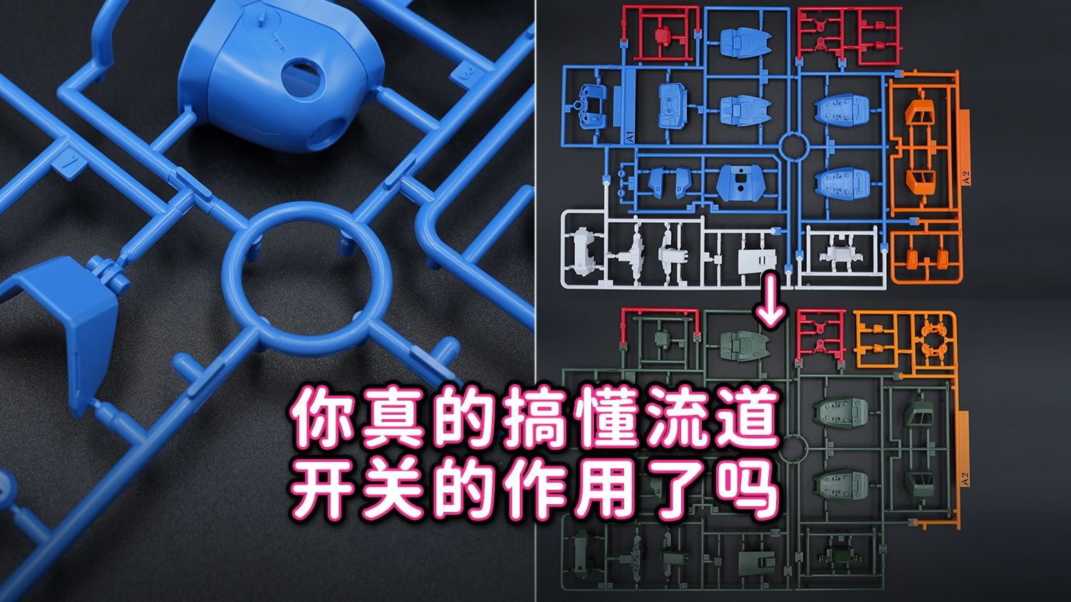 接口(×)阀门(√)——万代拼装模型的流道开关科普