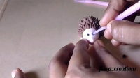 彩泥手工:一只小刺猬,是如此打造而成的!