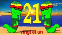 儿童学法语-数字1-100-French numbers1-100