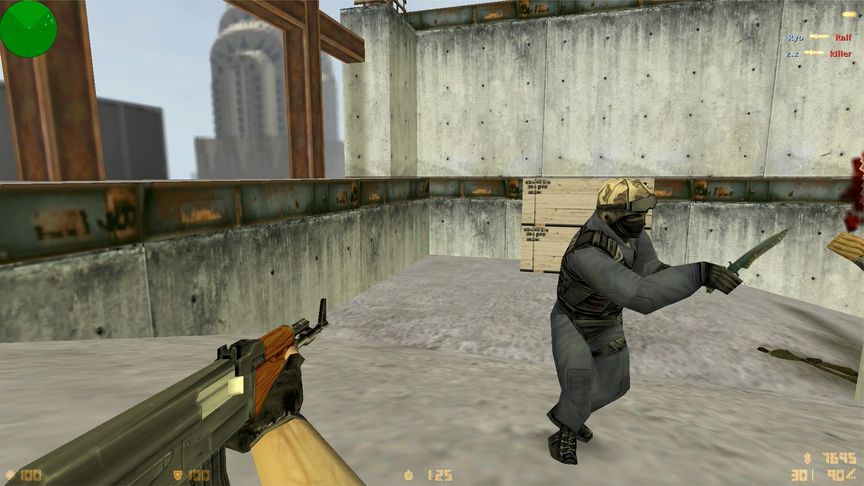 CS 人机对战,气质拿捏的死死的