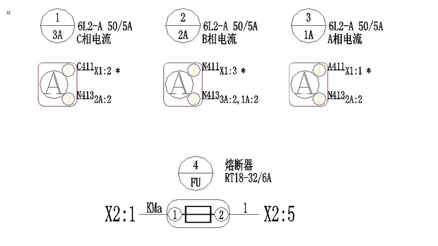 高压柜二次接线图怎么看,今天老师教大家看接线图