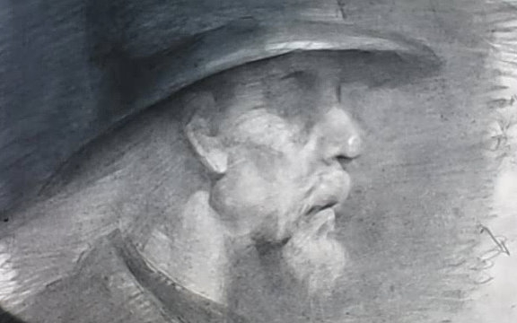 素描教程-最近画的一些人头(顺便安利一些歌)2