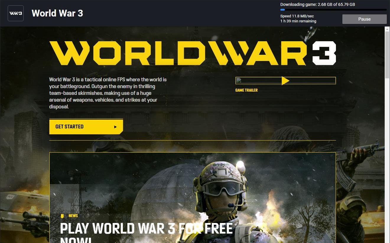 ...War 3】下载龟速怎么解决?一分钟教你满速下载第三次世界大战!【...