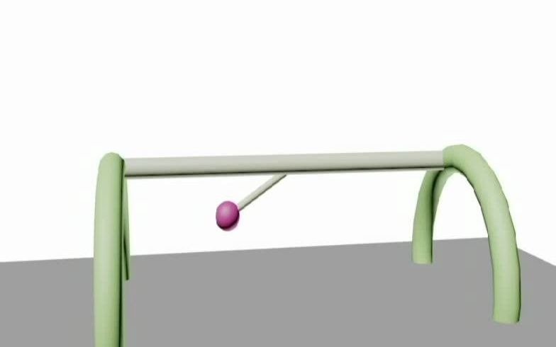 ...3dmax+vray制作的一个学生简单动画作品3d动画之钟摆摆钟小动画