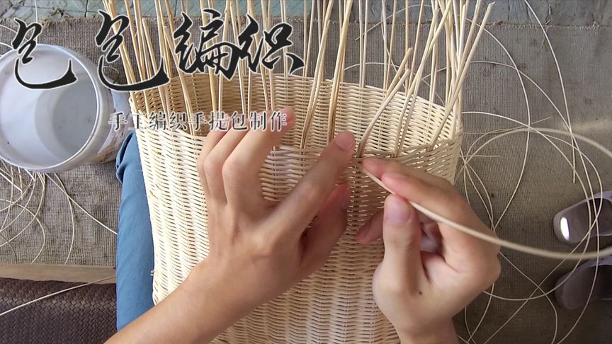 手工包包的编织方法,学会你也可以编织属于自己独一无二包包