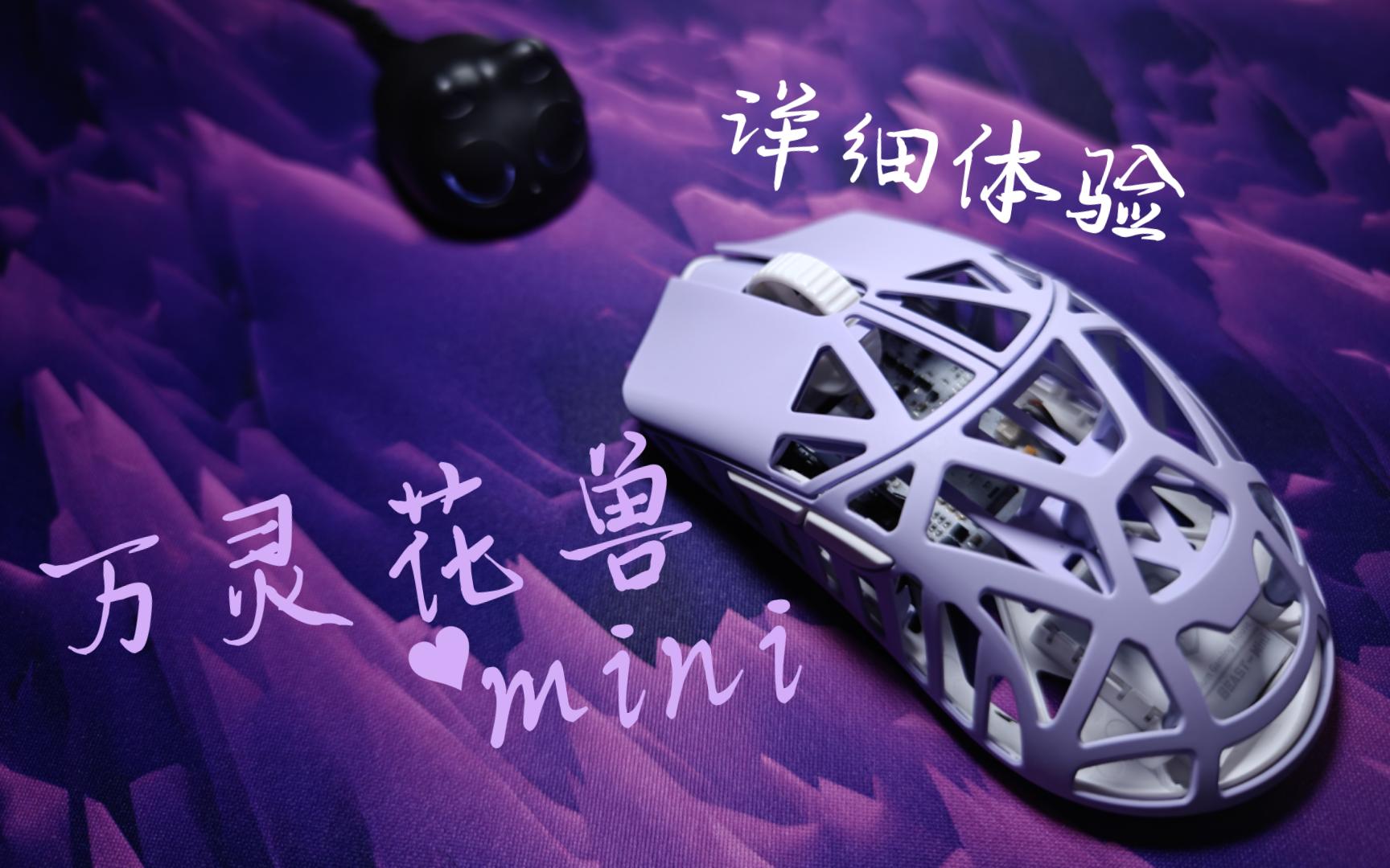 让我转变想法,接受侧裙开孔的镁铝鼠标-万灵·花兽mini详细体验