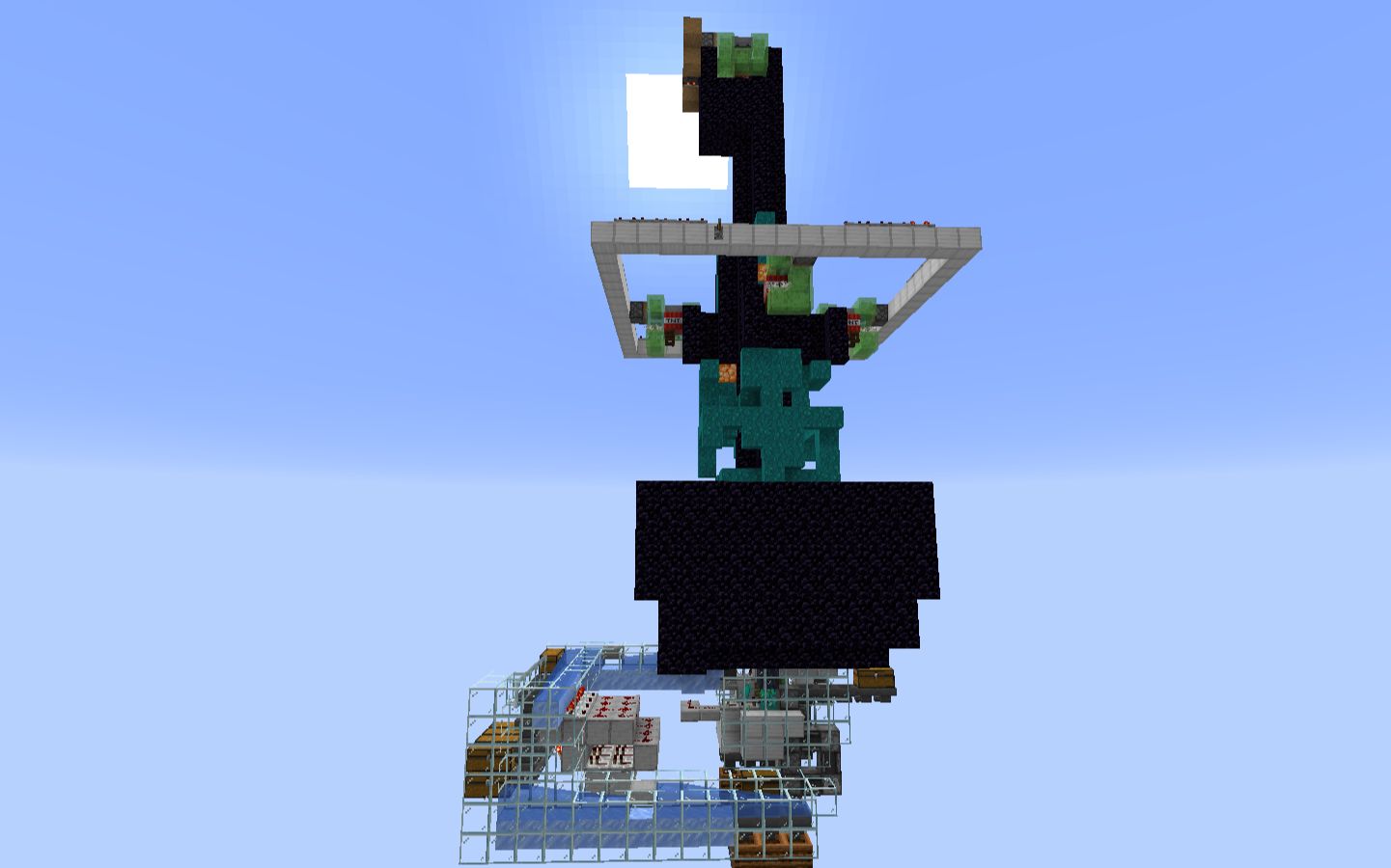 【我的世界】全自动树场(菌柄与菌光体)