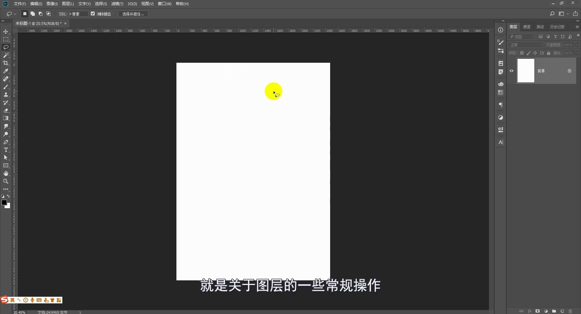 【PS零基础入门全套教程】图层菜单栏·选区调整·图层筛选 13
