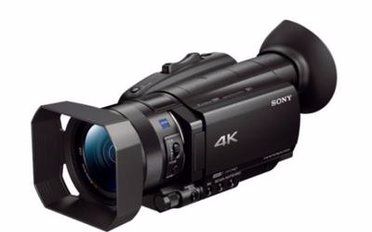 索尼ax700摄像机开箱