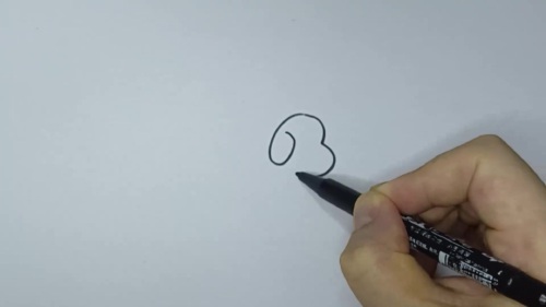 如何画小狗简笔画?用数字6和数字3,教你画可爱的小狗简笔画