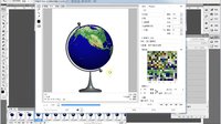 尘羽PS:3D制作旋转地球延伸