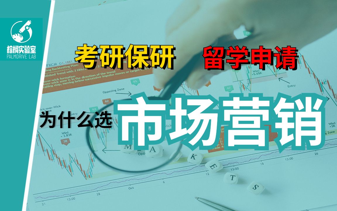 市场营销有什么优势?考研 保研 留学申请为啥都选它?