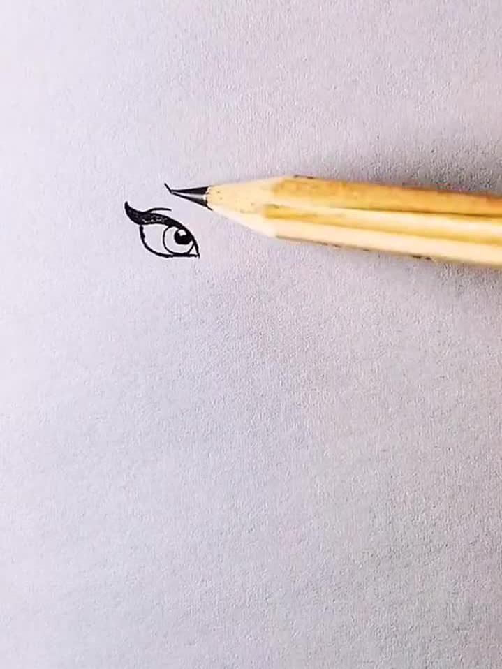 我眼中的艾莎公主简笔画画画感谢大家对我的关注和.