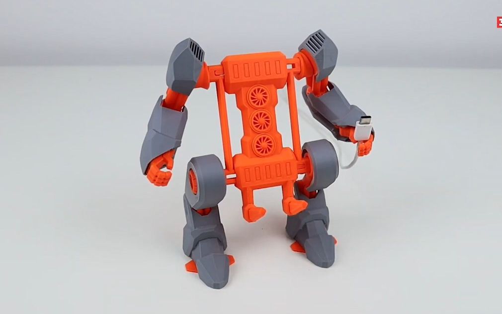 3D打印:机动战士手机支架,模型图纸分享