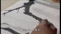 中国国画老虎画法蔡育贤国画老虎画法