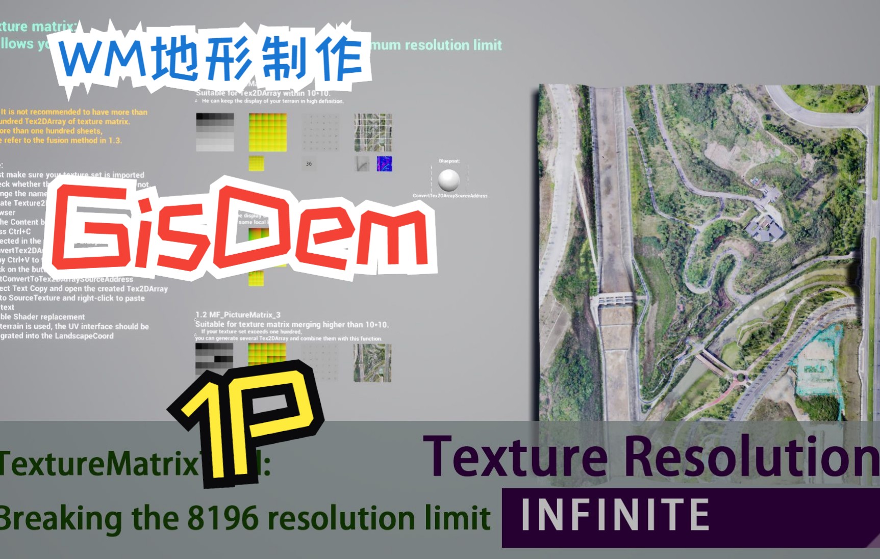 [UE4真实地形教程] 高清真实地形制作 利用Gis高程图生成地形 DEM ...