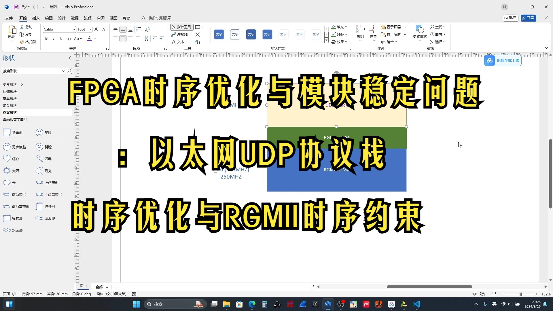 FPGA时序优化与模块稳定问题:以太网UDP协议栈时序优化与RGMII...