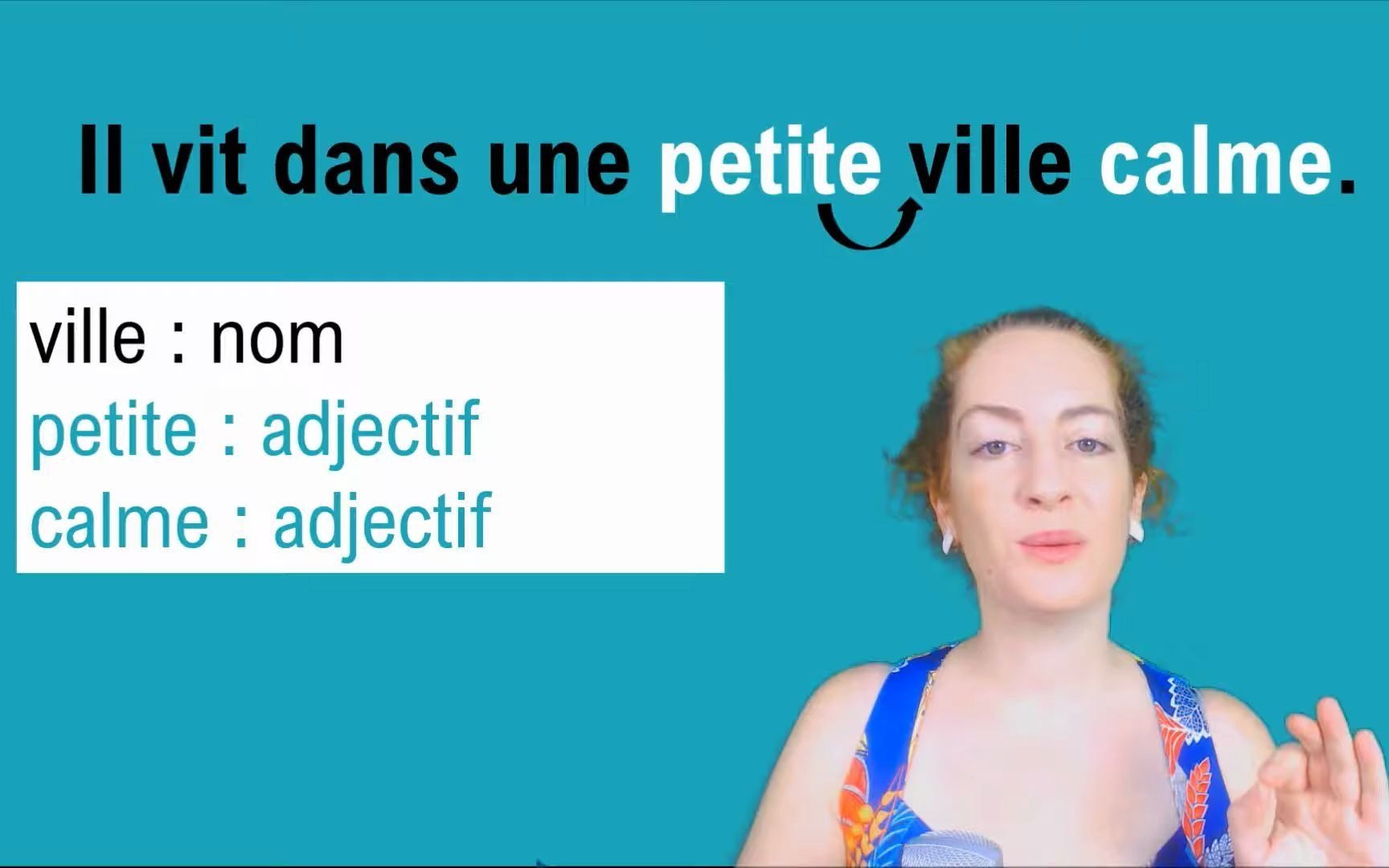 形容词的位置- La place des ADJECTIFS en français Position of ...