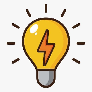 会发光的灯泡啊 