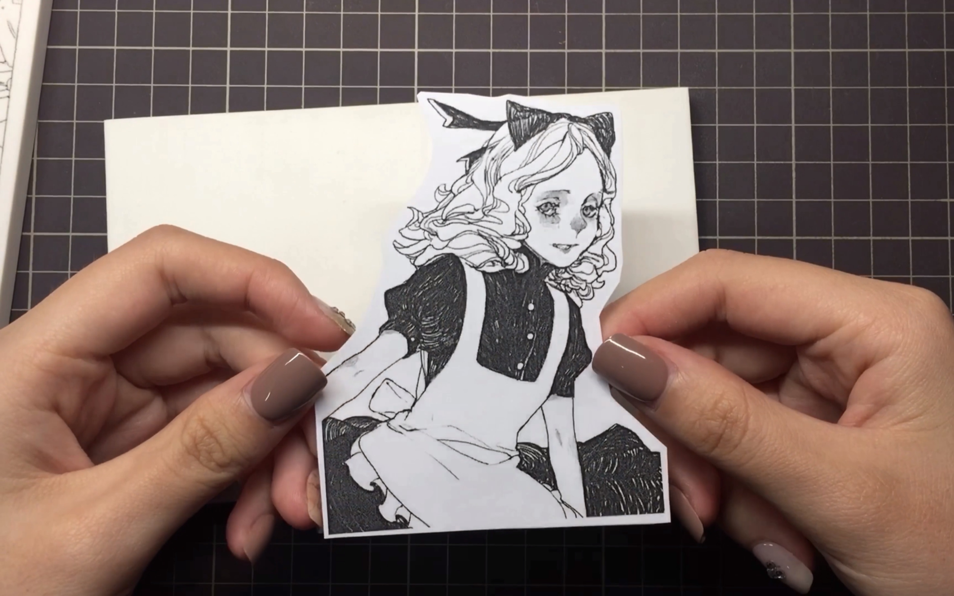 【橡皮章】用洗甲水转印图案的教程!