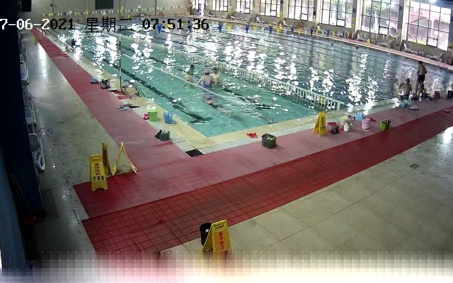 游泳池溺水全过程