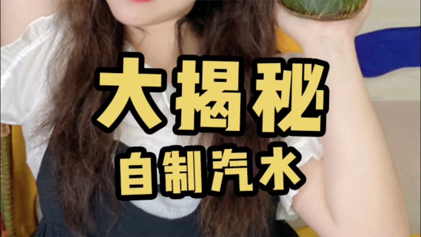 我发现了一个能够自制汽水的神奇方法!