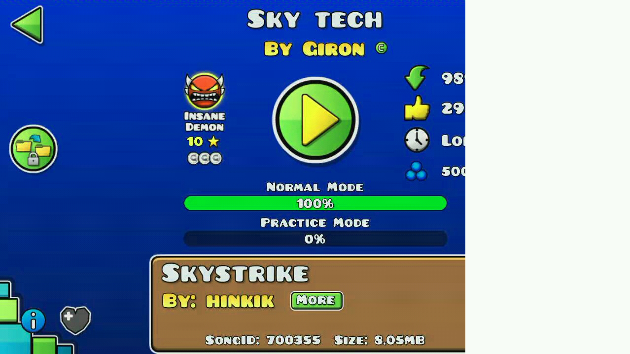 【几何冲刺】sky tech又变回来了?