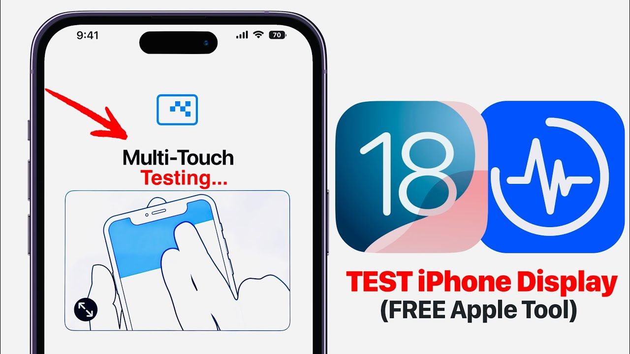 检查你的iPhone是否有显示问题(苹果免费测试工具) | 作者: iDevice...