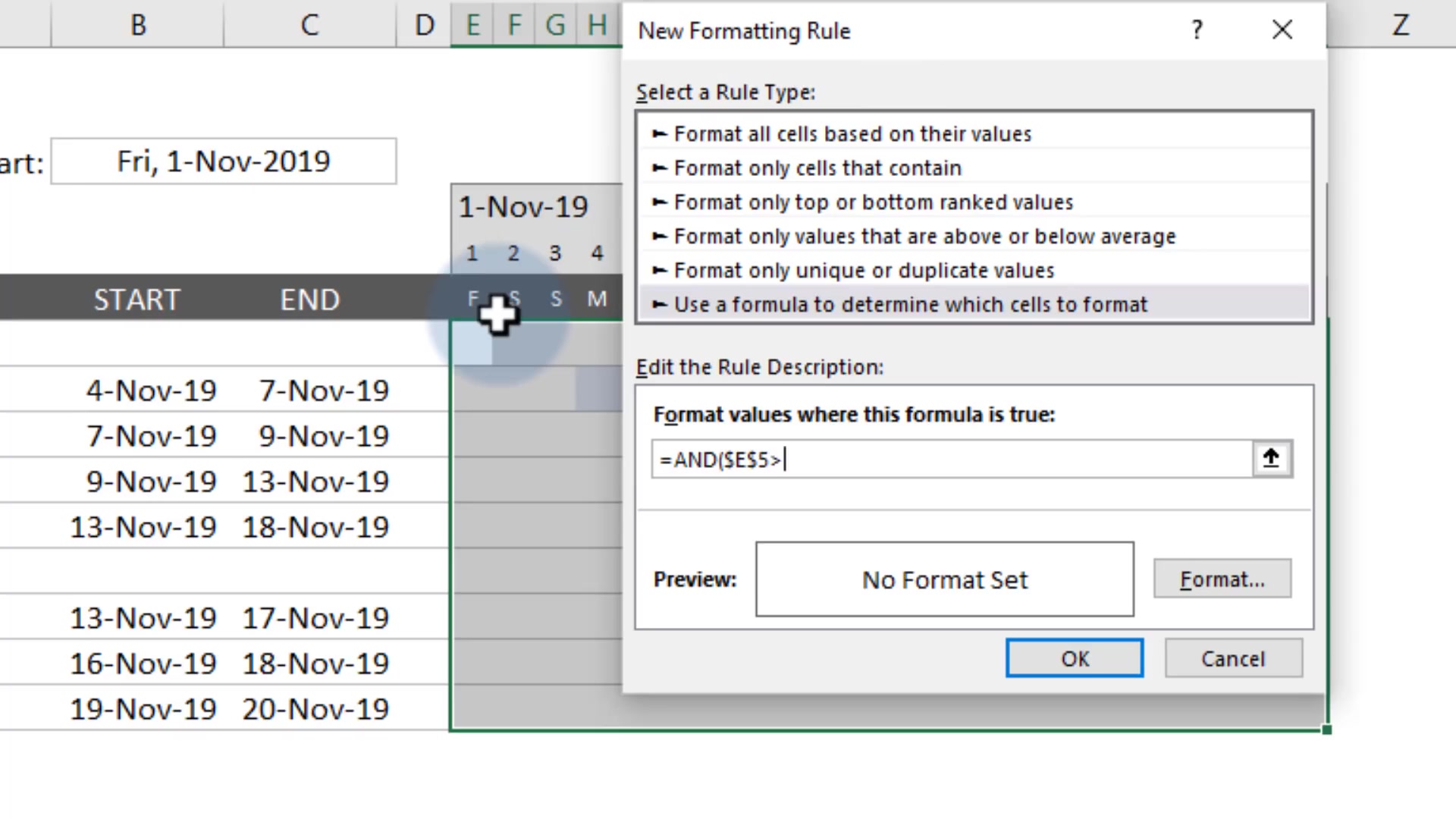 Excel-甘特图教程【教你如何制作甘特图】