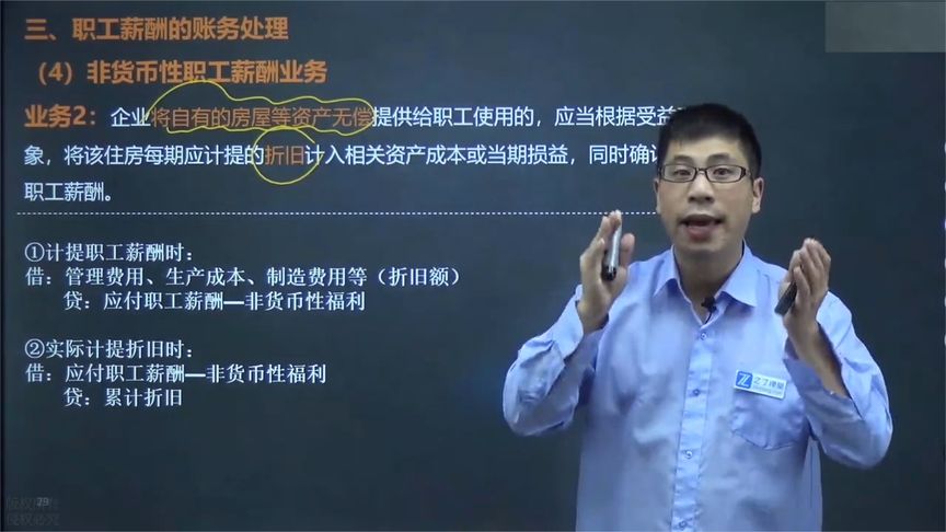 2021初级会计实务精讲第三章第3节 应付职工薪酬(2)