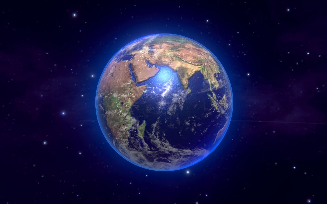 unity3D也可以做出大数据可视化效果的地球(PBR)