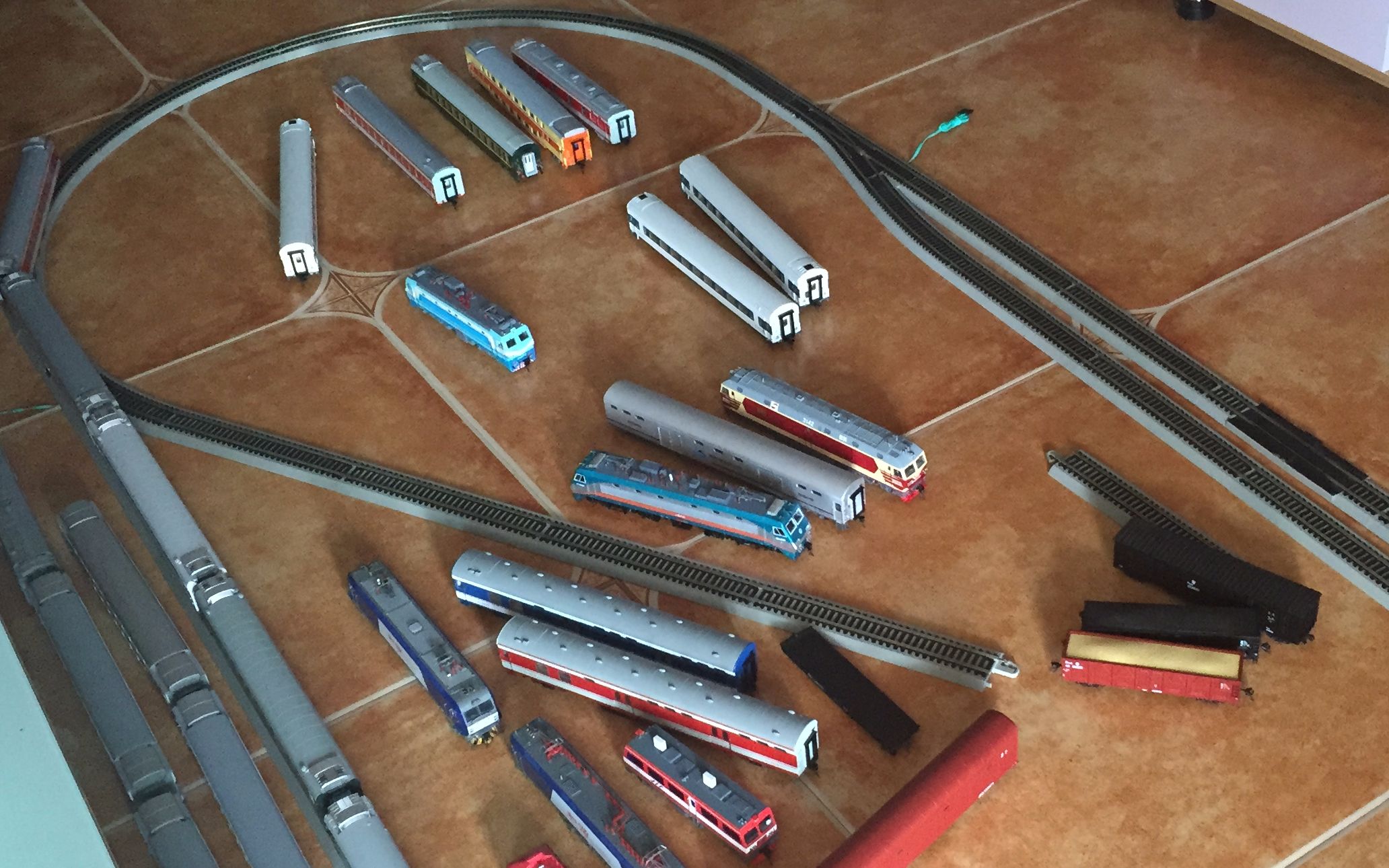 【火车模型】2017.9.2&2018.5.20模型运转