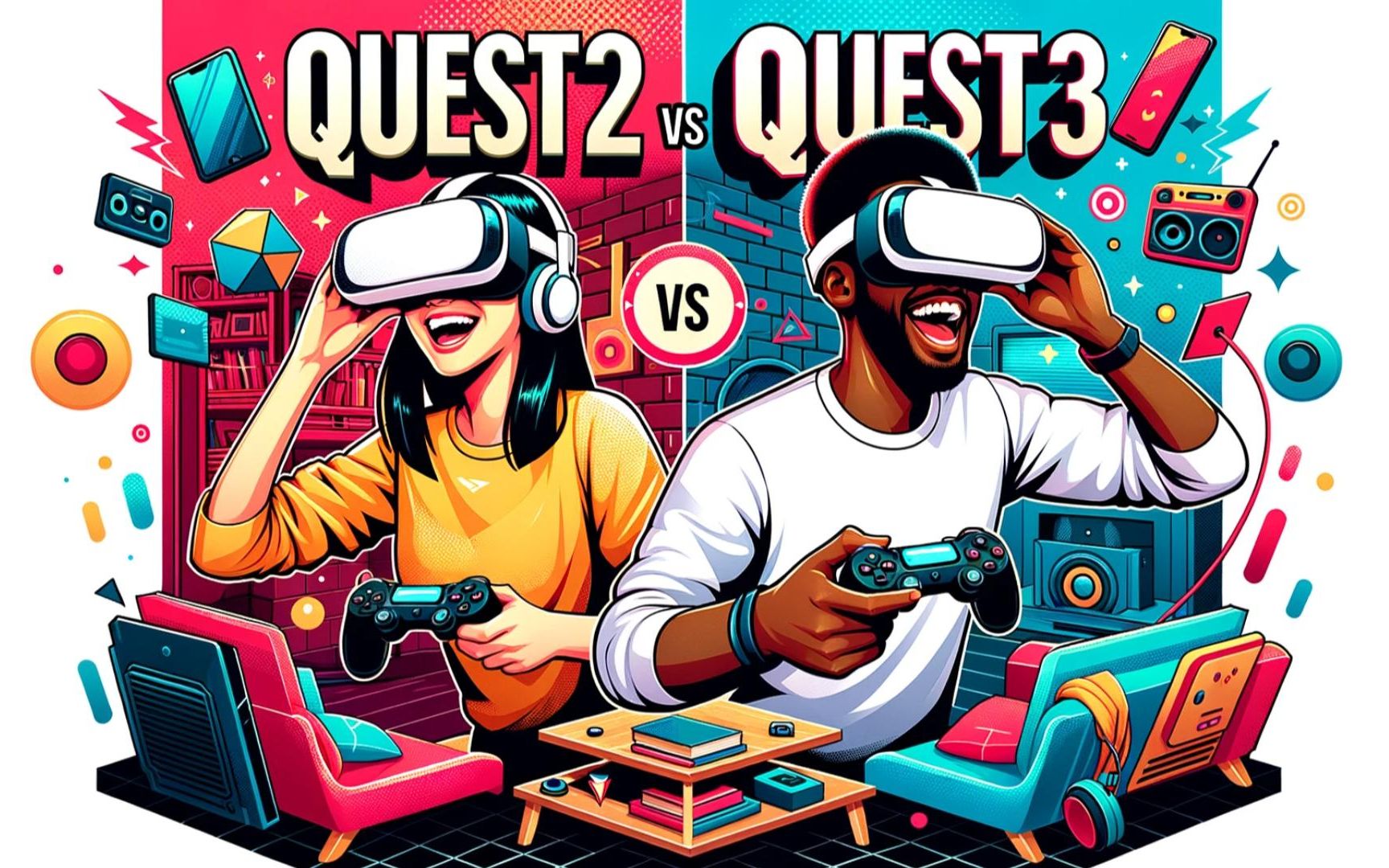 Quest3对比Quest2的几点感想