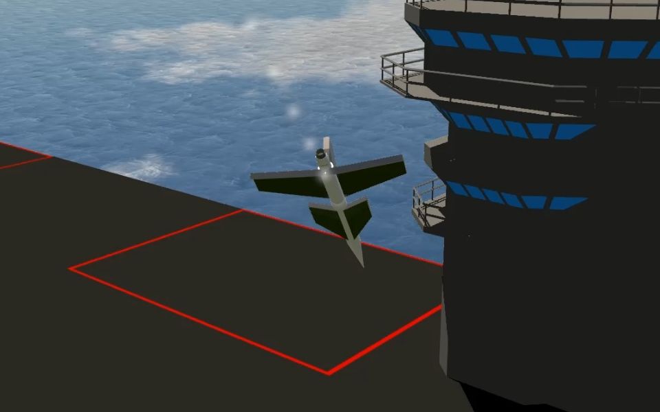 (简单飞机)是导弹!攻击物是导弹!