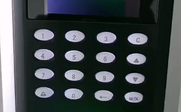 ZKTeco中控智慧门禁恢复出厂设置按钮在那