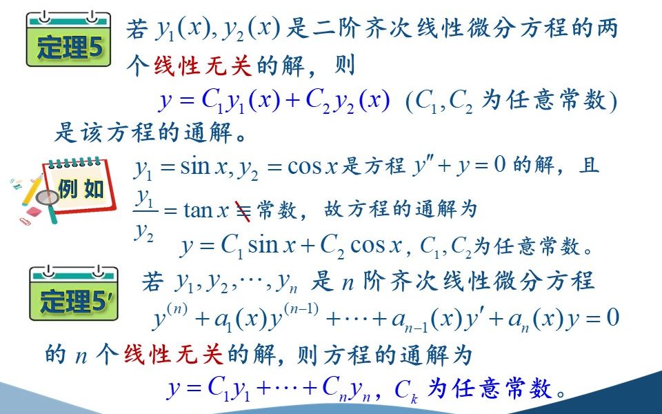 ...详细列出了微分方程的基本概念、几类微分方程方程的初等积分法、...
