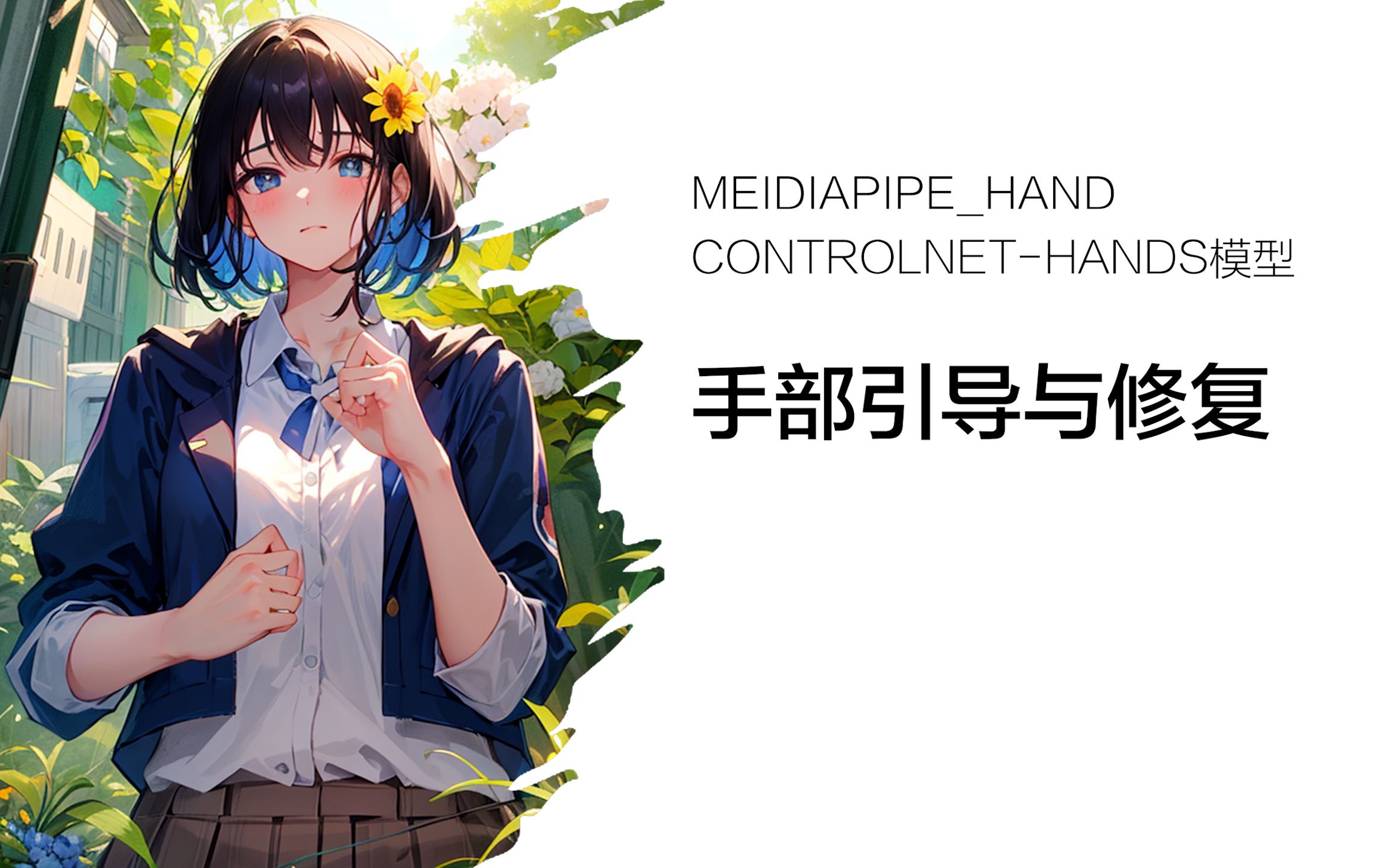 手部引导与修复:controlnet-hands模型