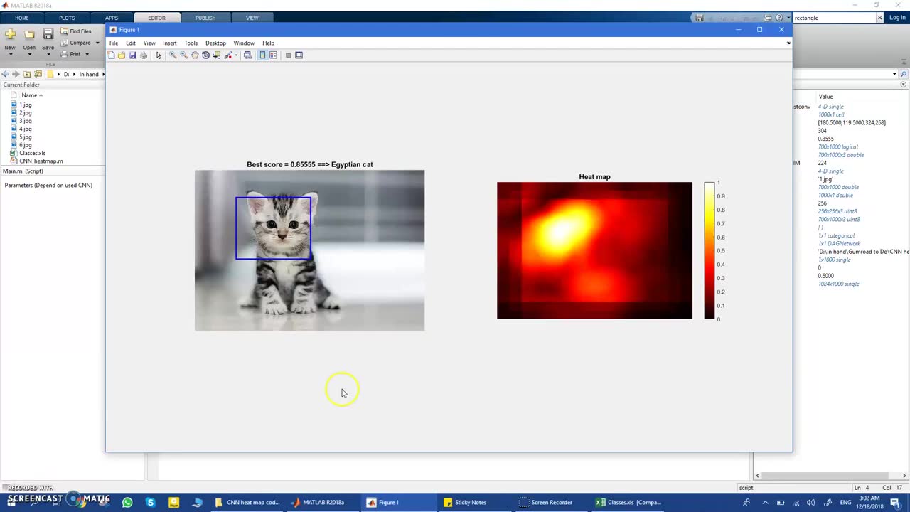 Turn any CNN to RCNN using heatmap in MATLAB