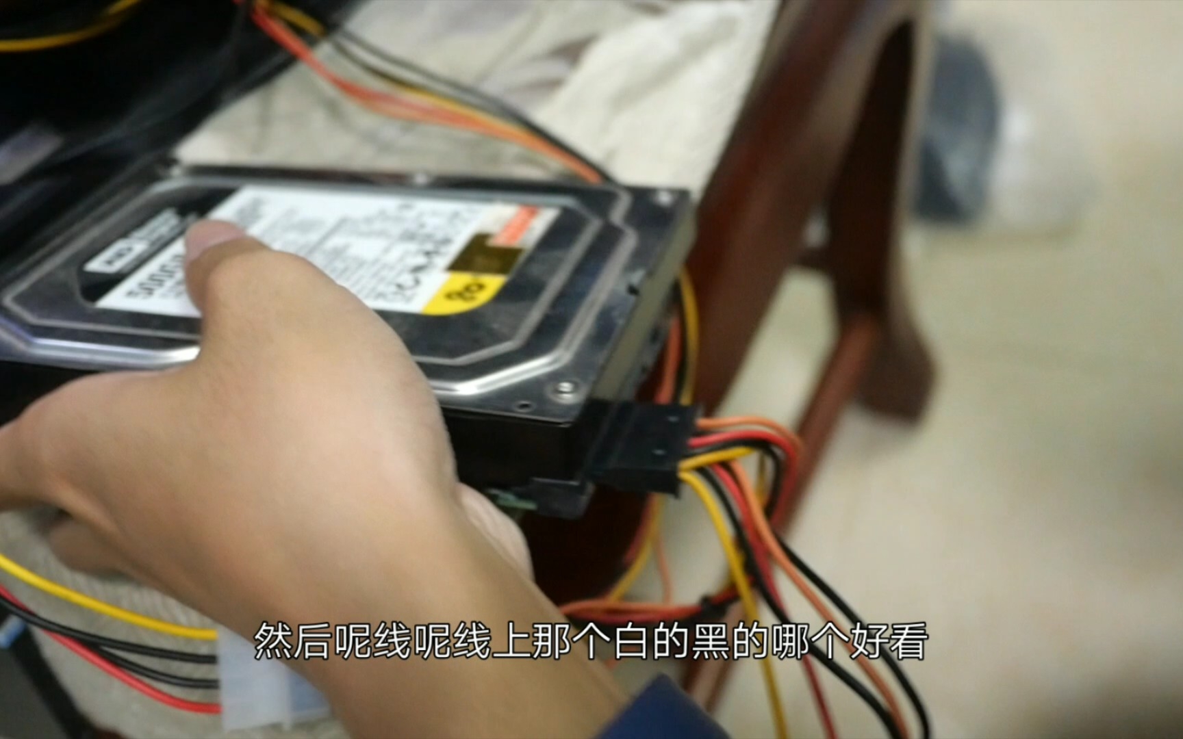 【手把手教你装机】硬盘安装教程,固态与机械,+机箱跳线安装,学习...