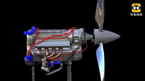 飞机引擎可视化模型,看看如何运行的?