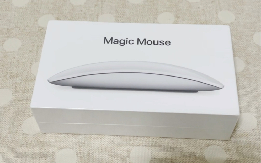 苹果Magic Mouse2鼠标开箱视频