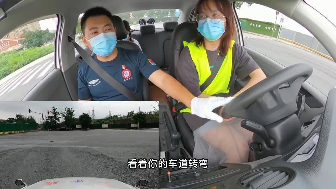 实拍科目三模拟考试全程演示(下集)