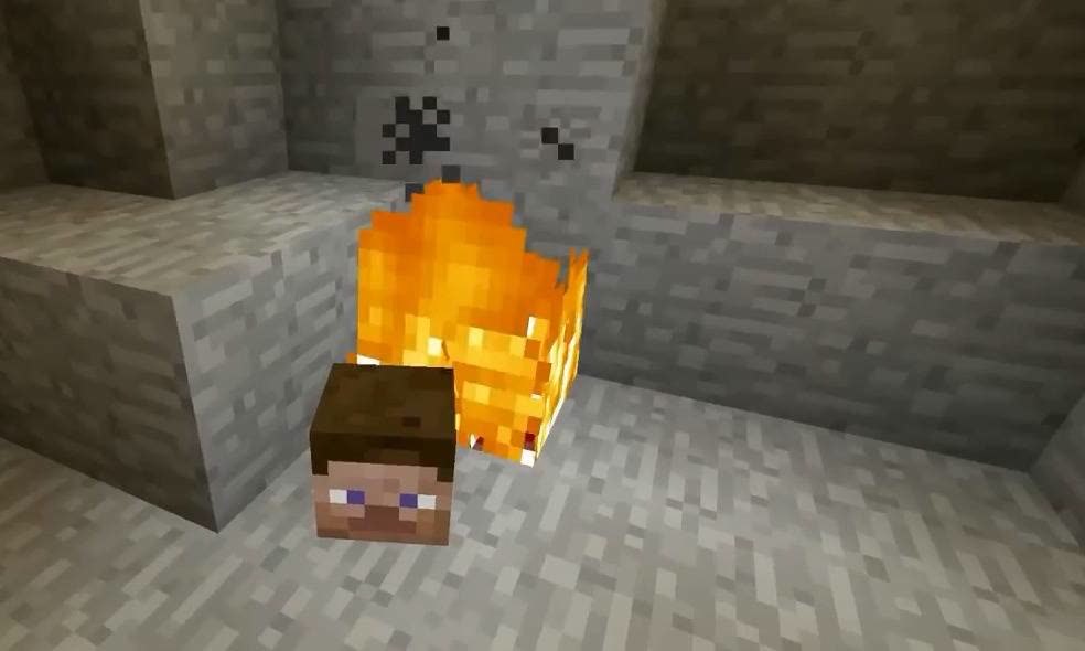 真人我的世界:潇洒寻找珍妮,在山洞寻宝,竟遇到一个神秘人!