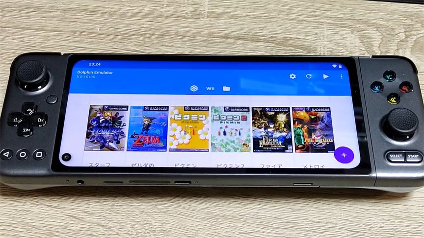 GPD XP安卓游戏掌机,能玩手游,还能玩模拟器,手柄无延迟链接