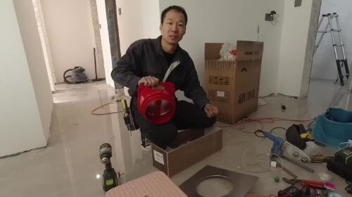 安装潜水艇油烟机防火止逆阀,烟道预留孔过大如何安装?杜绝返味